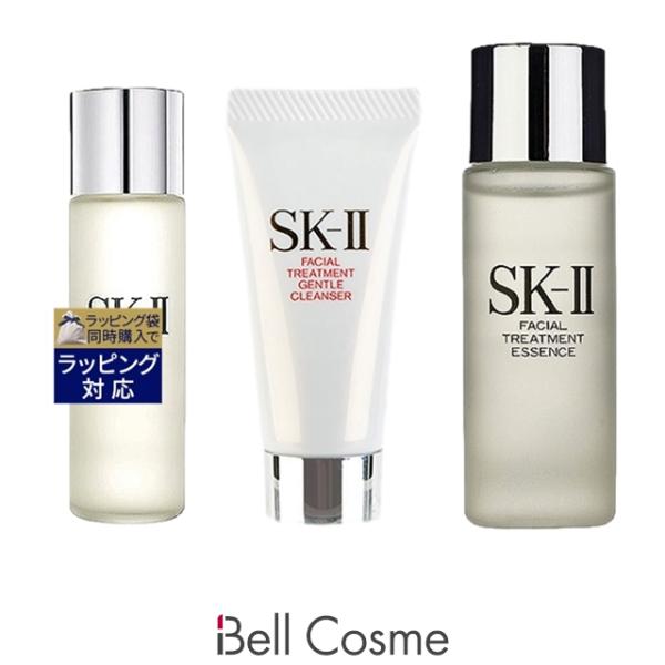 ◇ブランド：エスケーツー（SK-II SK2） SKII ◇商品名：ピテラベーシックケア 3点セット/FT エッセンス 30ml  ＋ FTジェントルクレンザー 20g  ＋ FT エッセンス 75ml Facial Treatment E...