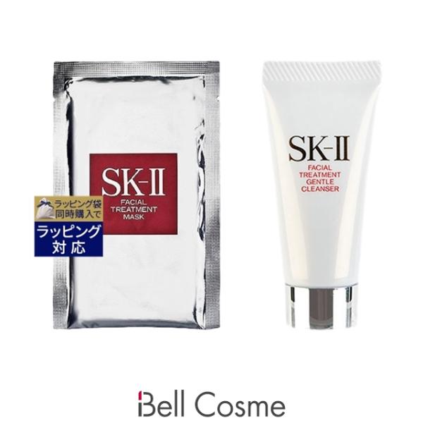 ◇ブランド：エスケーツー（SK-II SK2） SKII ◇商品名：ピテラベーシックケア 2点セット/FT マスク   1枚  ＋ FTジェントルクレンザー 20g Facial Treatment Mask  &amp; Facial T...