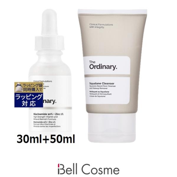 ◇ブランド：ジ オーディナリー The Ordinary ◇商品名：N10+Z1フェイスセラム  +Sクレンザー  セット Niacinamide 10% + Zinc 1%  &amp; Squalane Cleanser  Set◇規格...