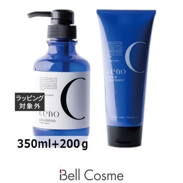 ◇ブランド：オレンジコスメ Orange Cosme ◇商品名：セノ プロテオシャンプーPR＋リペアトリートメントCR Ceno Proteo Shampoo  &amp; Ceno Repair Treatment CR  Set◇規格：...