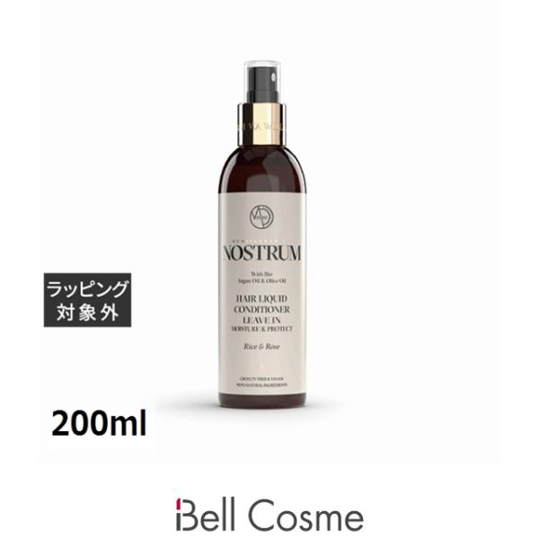 ◇ブランド：ノストラム NOSTRUM ◇商品名：ヘアリキッドコンディショナー リーブイン R&amp;R (ライス&amp;ローズ) Hair Liquid Conditioner Leave-in R&amp;R◇規格：200ml ()...