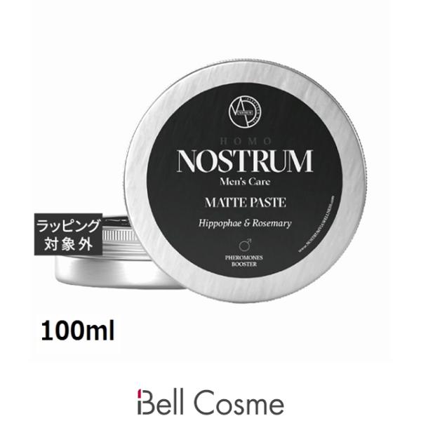◇ブランド：ノストラム NOSTRUM ◇商品名：ホモ マットペースト H&amp;R Homo Matt paste H&amp;R◇規格：100ml ()◇カテゴリ：ヘアワックス クリーム ヘアグルー ヘアバーム◇ギリシャ生まれの自然派...