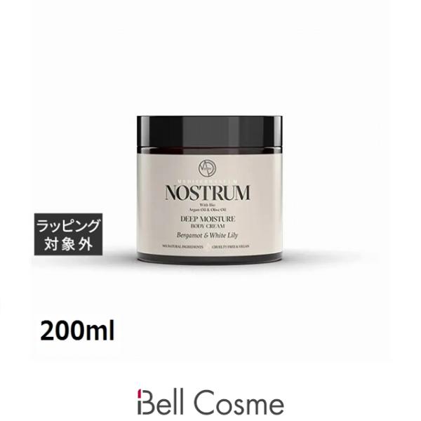 ◇ブランド：ノストラム NOSTRUM ◇商品名：ディープモイスチャークリーム B&amp;W(ベルガモット＆ホワイトリリー)  Deep Moisture Cream B&amp;W◇規格：200ml ()◇カテゴリ：ボディクリーム ボデ...
