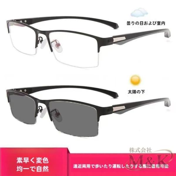 商品仕様 レンズ素材 フレーム素材：金属重量：約21.4g 適用対象：メンズサイズ：写真にご参考特徴：ブルーライトカット、変色レンズ ※レンズの濃度(変色)にかかわらず、紫外線をほぼ100%カットし、有害な光線からしっかり目を守ります。※使...