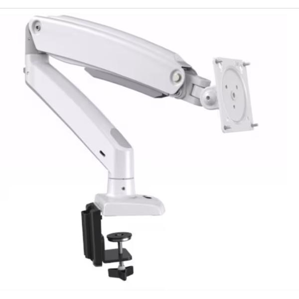 高品質のシングルアームモニターアームで、大型ディスプレイに対応し、さまざまな専門用途のニーズに応えます。この製品は13インチから35インチまでのモニターに対応し、最大荷重は2〜12kgです。ガススプリング機構により、モニターの角度や高さを自...