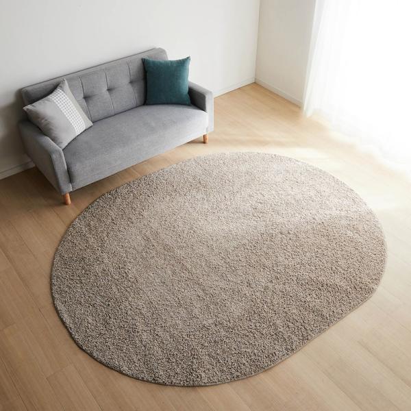 ファブリック ラグ ラグマット カーペット じゅうたん 絨毯 エリアラグ 新生活 BELLE MAISON DAYS ベルメゾンデイズ 一人暮らしインテリア