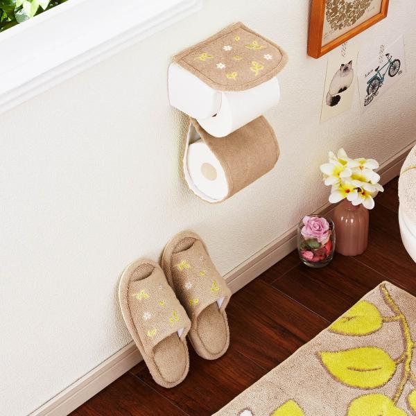 ファブリック トイレタリー トイレファブリック トイレスリッパ ペーパーホルダーカバー 便座カバー 新生活 爆買