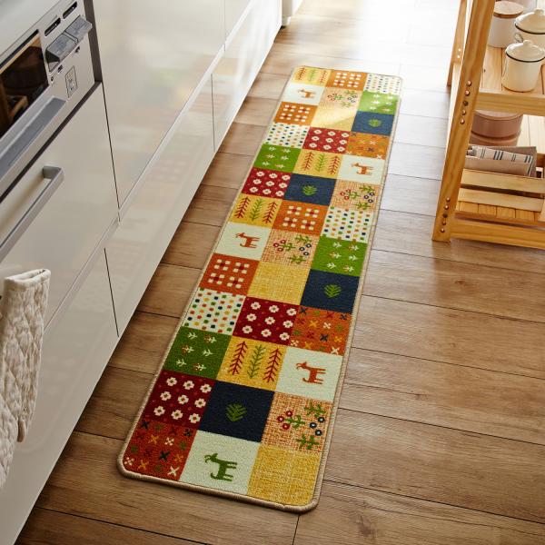 ファブリック マット キッチンマット カーペット 敷き物 敷物 敷きもの 新生活 爆買