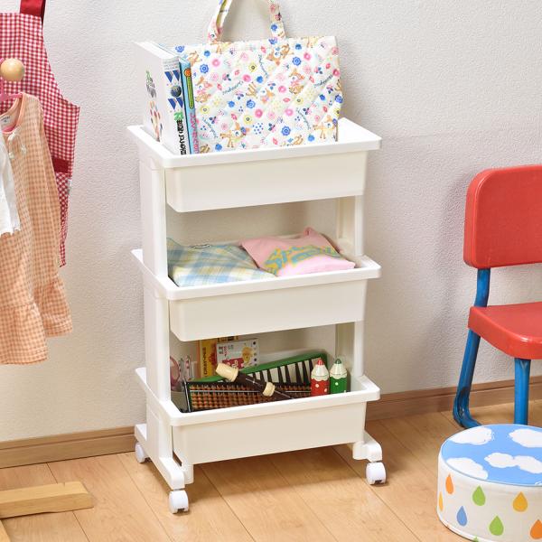 家具 ファニチャー ワゴン 収納ワゴン キャスターつき カート 新生活 こまごま生活雑貨収納 爆買