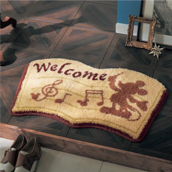 ファブリック 玄関マット マット 室内 屋内 室内マット ドアマット 新生活