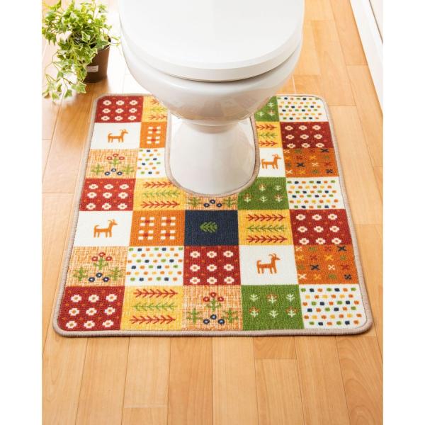 ファブリック トイレタリー トイレファブリック トイレマット マット 床マット 新生活 爆買