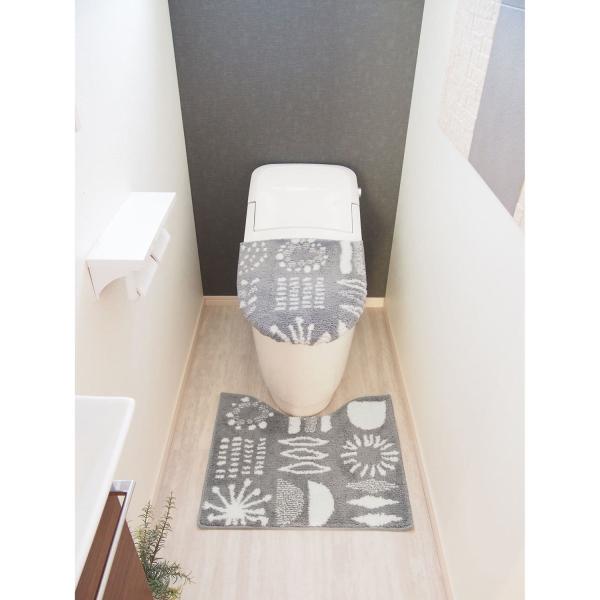 ファブリック トイレタリー トイレファブリック フタカバー＆マットセット フタカバー トイレマット マット セット 新生活 爆買