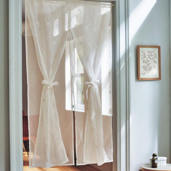 ファブリック カフェカーテン のれん 暖簾 仕切り 目隠し カーテン 新生活 爆買