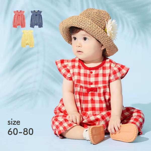 ベビー ベビー服 カバーオール ショートオール ロンパース つなぎ 爆買