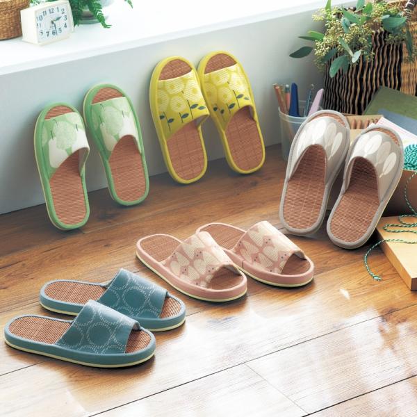 ファブリック スリッパ 室内スリッパ 室内用スリッパ 室内 室内用 生活雑貨 日用品 新生活 夏スリッパ スタッフおすすめスリッパ 爆買