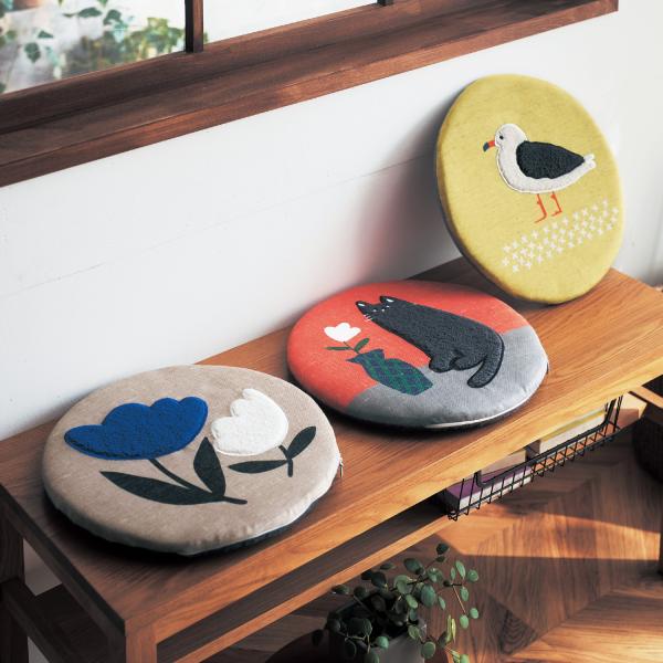 ファブリック 椅子カバー シートクッション いすカバー イスカバー 長座布団 生活雑貨 日用品 新生活 爆買