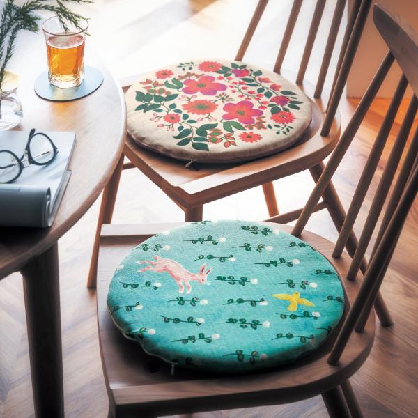 ファブリック 椅子カバー シートクッション いすカバー イスカバー 長座布団 生活雑貨 日用品 新生活 爆買
