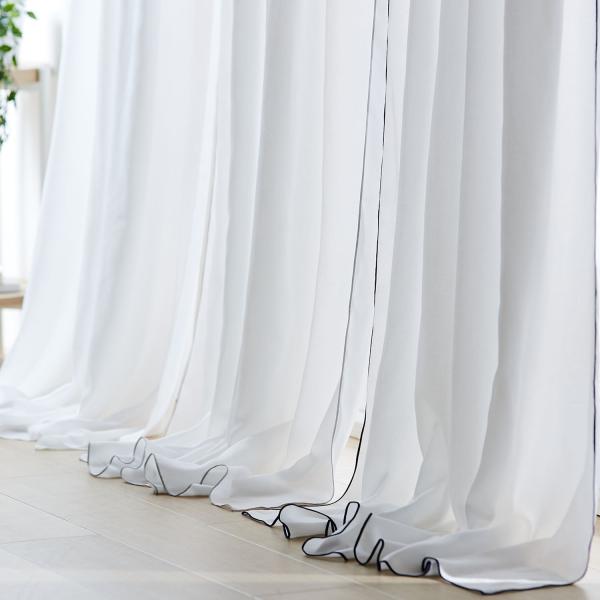 ファブリック カーテン 薄地カーテン 薄地 レースカーテン かーてん 仕切り 新生活 爆買