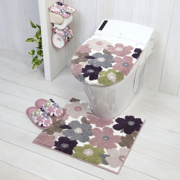 ファブリック トイレタリー トイレファブリック フタカバー＆マットセット フタカバー トイレマット マット セット トイレ トイレ用品 新生活 爆買