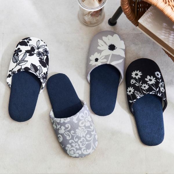 ファブリック スリッパ 室内スリッパ 室内用スリッパ 室内 室内用 生活雑貨 日用品 新生活 スタッフおすすめスリッパ 色柄スリッパ 爆買