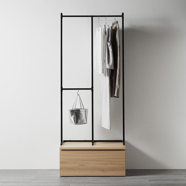 収納 収納用品 収納家具 ハンガーラック バー バーハンガー ラック ハンガー掛け ハンガーかけ 新生活 BELLE MAISON DAYS ベルメゾンデイズ 衣替え収納 爆買