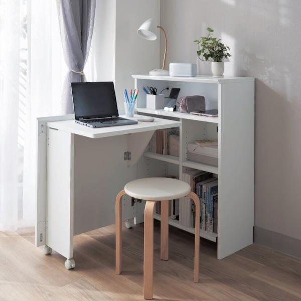 家具 インテリア ファニチャー デスク パソコンデスク パソコン台 PCデスク デスク 机 新生活 ワンルームシリーズ 一人暮らしインテリア