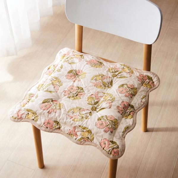 ファブリック 椅子カバー シートクッション いすカバー イスカバー 長座布団 生活雑貨 日用品 新生活
