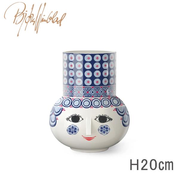花瓶 フラワーべ―ス ビヨンヴィンブラッド 花器 北欧 商品詳細【商品名】Olga Flower Vase （ブルー）53111【サイズ】φ17×H20cm       【材　質】陶磁器【重　量】0.85 kg【原産国】中国【ご注意ください...