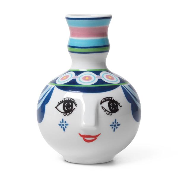 花瓶 フラワーべ―ス 一輪挿し ビヨン・ヴィンブラッドBjorn Wiinblad single vase"Mie(ミエ)"：ブルー--------------------◆商品詳細◆【サイズ】W10.5 x D8 x H9 cm【カラー】...