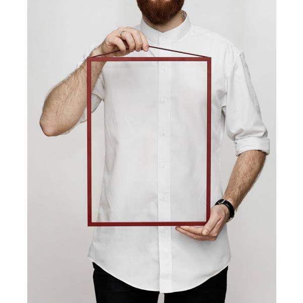 額縁 ポスターフレーム 壁掛け 写真 ポスター 北欧＜ ムーベ  フレーム A3 MOEBE FRAME   DEEP RED ディープレッド  ＞商品詳細【サイズ】W31.5 x H43.8 x D0.8 cm【カラー】DEEP RED ...