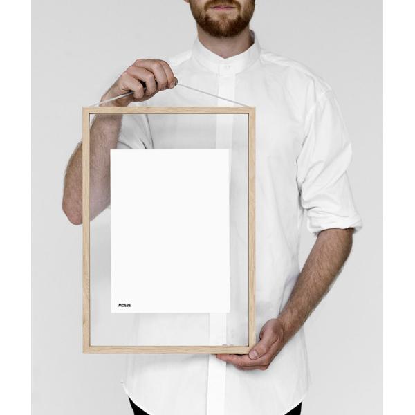 額縁 ポスターフレーム 壁掛け 写真 ポスター 北欧＜ ムーベ  フレーム A3 MOEBE FRAME  ASH アッシュ  ＞商品詳細【サイズ】H44.1 x W31.9 x D1.2 cm【カラー】アッシュ【重　量】約725g【材　質...