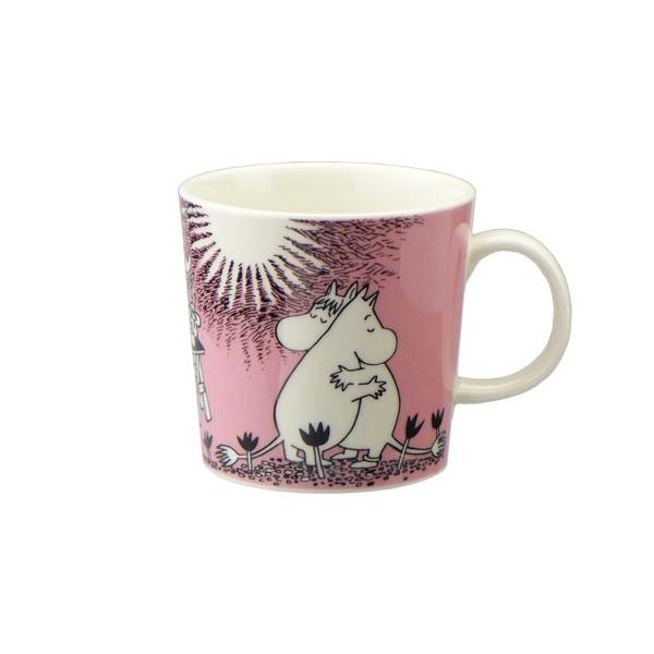 ARABIA Moomin Mug LOVEシリーズ：ムーミンデザイン：Tove Slotte (トーベ・スロッテ)サイズ：W110×φ80×H80mm容量：約280ml材　質：磁器セット内容：マグカップ × 1原産国：タイ製(Made i...