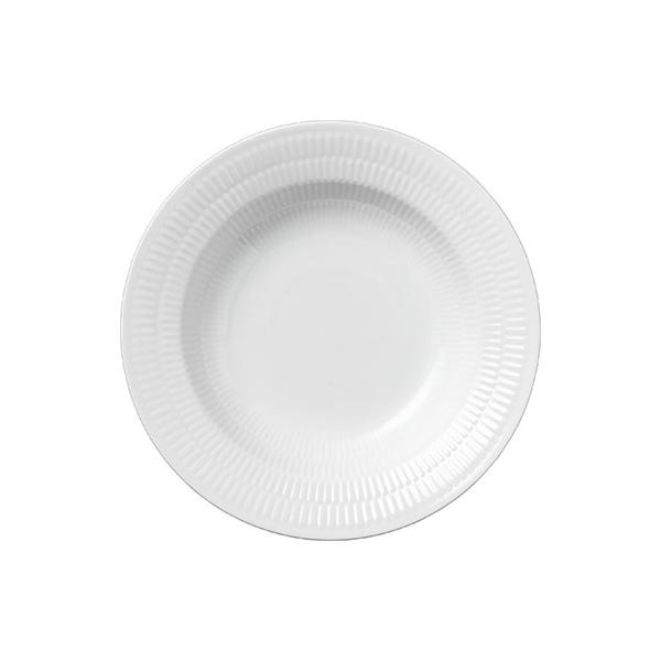 ROYAL COPENHARGEN WHITE FLUTEDサイズ：約φ213×H43mm、リムを除いた部分の直径：約150mm材　質：磁器セット内容：プレート ×1輸入者：フィスカース ジャパン株式会社(旧社名/株式会社ロイヤル コペンハ...