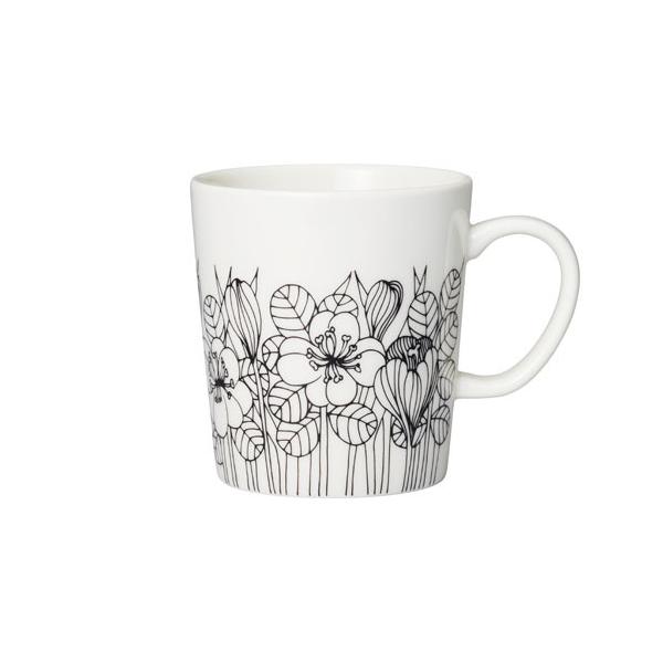 ARABIA Krokusシリーズ：クロッカスデザイン：Esteri Tomula (エステリ・トムラ)サイズ：約W108×φ82×H88mm容量：約280ml材　質：磁器セット内容：マグカップ × 1原産国：タイ製(Made in Tha...