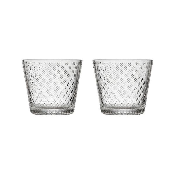 iittala Tundra tumblerシリーズ：ツンドラデザイン：オイバ・トイッカサイズ：約φ91 X 81mm（290cc）材　質：無鉛ガラス製セット内容：カップ × 2原産国：フィンランド製(Made in Finland)輸入元...