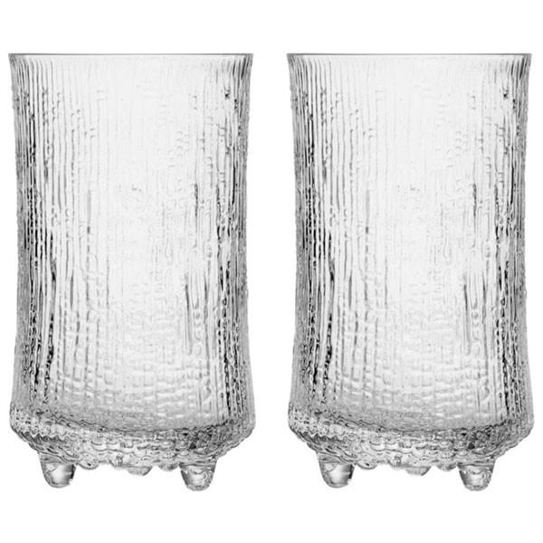 iittala Ultima Thule beer glassシリーズ：ウルティマツーレデザイン：Tapio Wirkkala (タピオ・ヴィルカラ)サイズ：約φ84×H147mm(満水約500ml)材　質：無鉛ガラスセット内容：カップ ×...