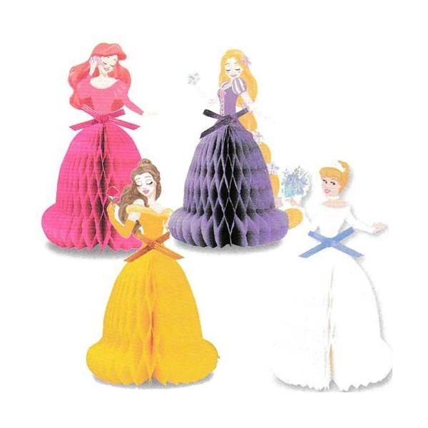 人気のディズニープリンセスがかわいいハニカムカードになりました。ハニカム部分を広げると立体的なドレスになります。(180度に開きます)<br>立てて飾ることもできます。※ミニカードは、付属の封筒では郵送できません。封筒サイズ：7...