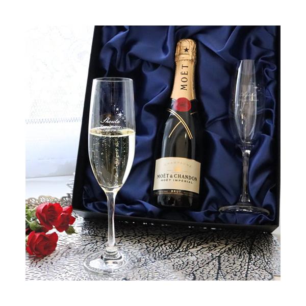 結婚祝いや新築祝いなどに特に人気のペアシャンパングラス。これからの二人の門出を祝して・・・☆母の日、父の日、敬老の日、誕生日、結婚祝い、内祝い、入学祝い、卒業祝い、退職祝い、昇進祝い、転職祝い、還暦祝い　全てのお祝いに◆サイズ／BOXサイズ...