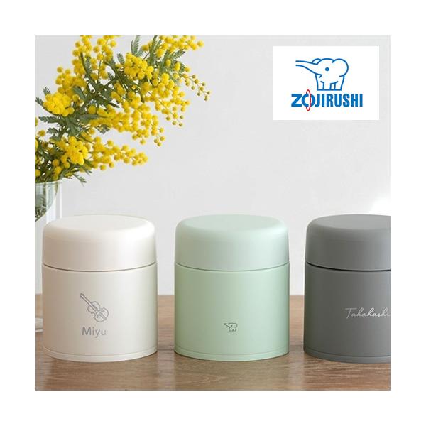 ■商品名名入れ　象印 ZOJIRUSHI　ステンレススープジャー　300ml・400ml■スペック【300ml】SIZE：外形寸法 W95×D95×H110mm保温効力/保冷効力（6時間後）62℃以上/10℃以下【400ml】SIZE：外形...