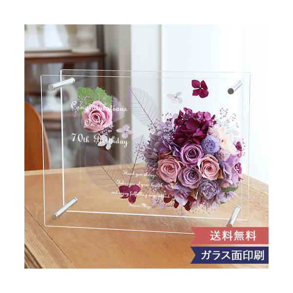 【発売日：2022年02月01日】◆商品名プリザーブドフラワー Fiona（フィオナ）Purple パープル◆主な商品・材料ローズ（プリザ）、ピンポンマム（プリザ）、あじさい（プリザ・アート）、カスミ草（プリザ）、リーフ（アート）　ほか※お...