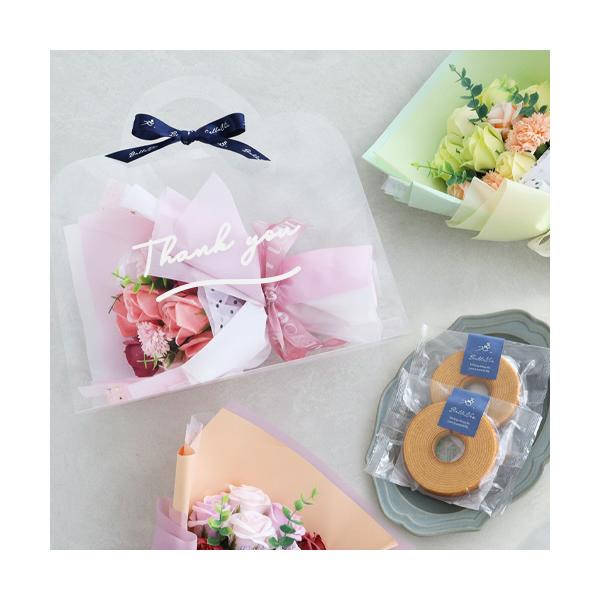 【発売日：2022年03月07日】◆商品名ソープフラワー クリアバッグブーケ+ミニバームクーヘンセット ◆主な商品・材料石鹸・紙・PVC樹脂・ポリエステル・スチール製◆サイズフラワーバッグSIZE：約W340×D104×H290mmスイーツ...