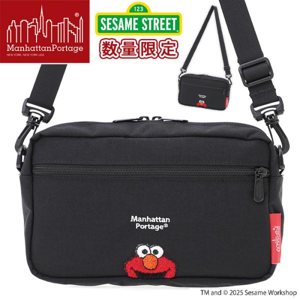【発売日：2025年10月03日】「セサミストリート」との初のコラボレーションコレクション。刺繍にはパペットのふんわりとした質感を表現するため「シェニール刺繍」の技法を採用。バッグ本体には耐久性に優れた500D CORDURA(R) Cla...