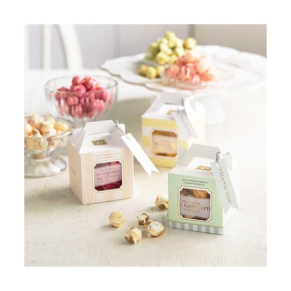 ●商品サイズ／65×65×95mm●ポップコーン8g×2個入（バニラビーンズ ・ キャラメル ・アールグレイラテ ・ マスカット ・ マンゴー ・ 　スイートハニー ・ ラズベリー＆リッチミルク ・ストロベリーミルク ・ 杏仁豆腐 ・ 白桃...