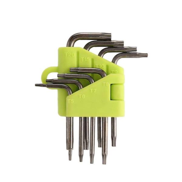 【商品名】　YFFSFDC トルクスドライバーセット T5 T6 T7 T8 T9 T10 T15 精密 ヘックスローブ レンチセット L型 いじり止め★★ラッピングについて★★当店ではラッピングは承っておりません。ご了承くださいませ。★★...