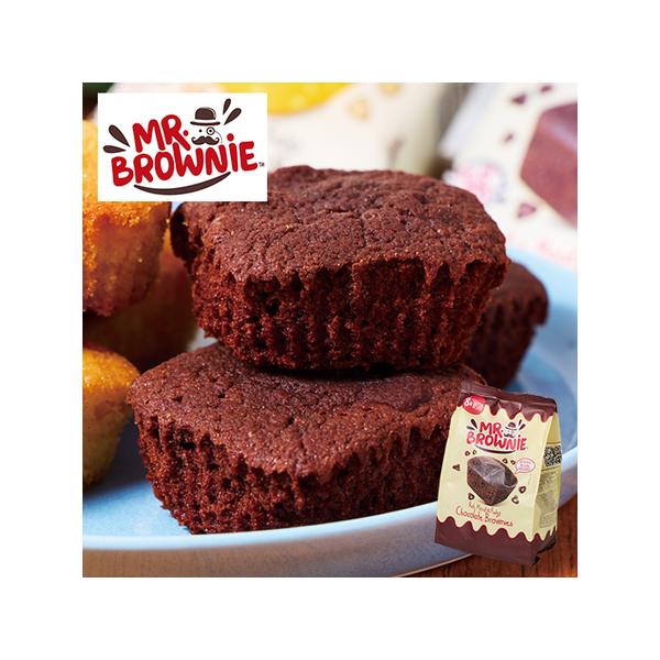 ミスターブラウニー　チョコレート８個【お届けのご案内】お申込締切：2026年02月28日(土)【お届け内容】●200g（8個）●1袋サイズ／20.5×13×8（厚み）ｃｍ◎ギフトバッグ小付賞味期間：常温2ヶ月目安原産国：スペイン製