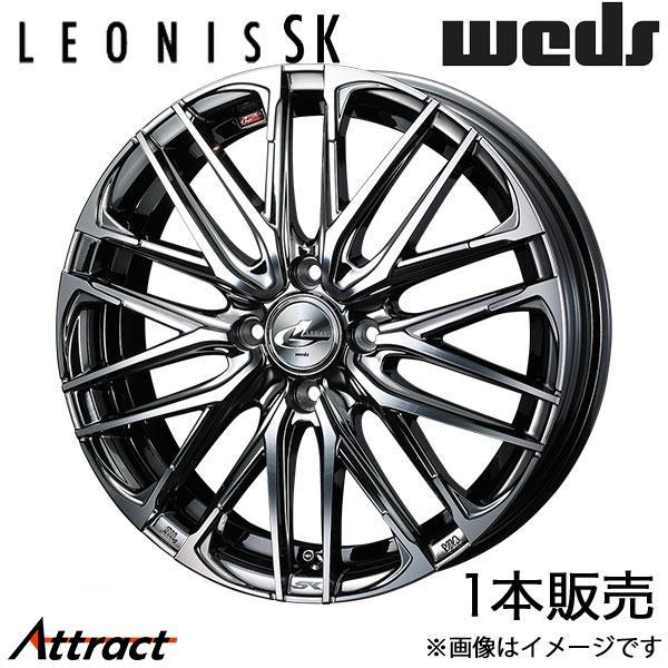 メーカー：WEDS商品：LEONIS SK品番：0038306JAN：4549522950036カラー：ブラックメタルコート/ミラーカットリム径(inch)：17リム幅(inch)：6.5フランジ：Jボルト穴数：4P.C.D(mm)：100...