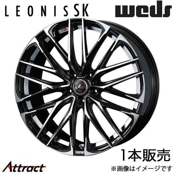 メーカー：WEDS商品：LEONIS SK品番：0038332JAN：4549522950203カラー：パールブラック/ミラーカットリム径(inch)：18リム幅(inch)：7.0フランジ：Jボルト穴数：5P.C.D(mm)：114.3イ...