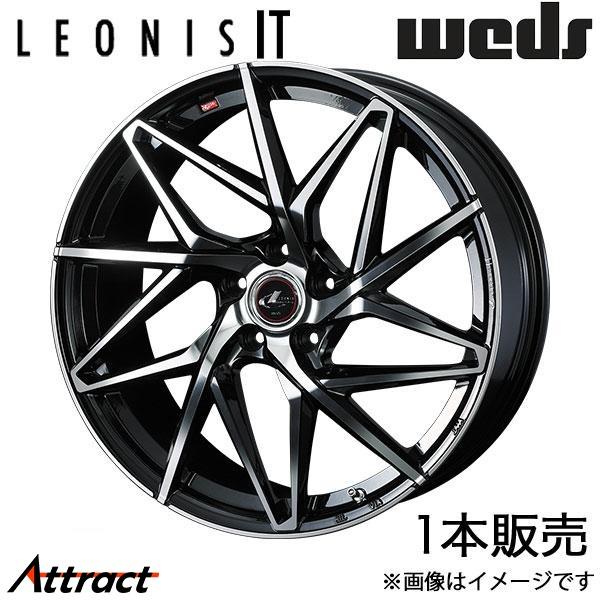 メーカー：WEDS商品：LEONIS IT品番：0040598JAN：4940211430332カラー：パールブラック/ミラーカットリム径(inch)：17リム幅(inch)：7.0フランジ：Jボルト穴数：5P.C.D(mm)：114.3イ...