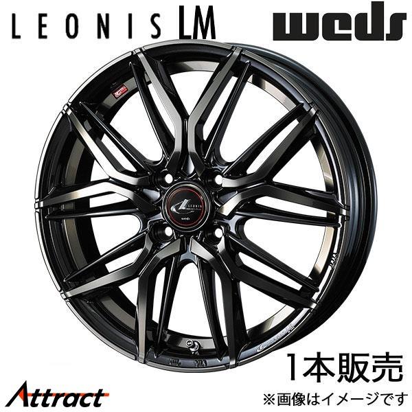 メーカー：WEDS商品：LEONIS LM品番：0040773JAN：4940211430837カラー：パールブラック ミラーカット/チタントップリム径(inch)：15リム幅(inch)：4.5フランジ：Jボルト穴数：4P.C.D(mm)...