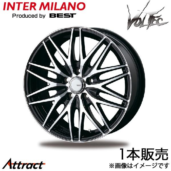 メーカー：INTER MILANO商品：AVENTO MR-10カラー：ブラックポリッシュ(BK/P)本数：1本サイズ(inch)：18リム幅(inch)：7.5フランジ形状：Jボルト穴数：5P.C.D(mm)：114.3インセット(mm)...